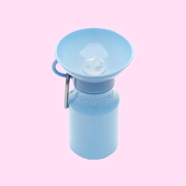 Mini Springer Dog Travel Water Bottle 450ml - Gentle Pets | Premium Pet ...